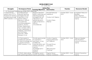 Consolidated school ipcrf part iv 211029075140 - Republic of the ...