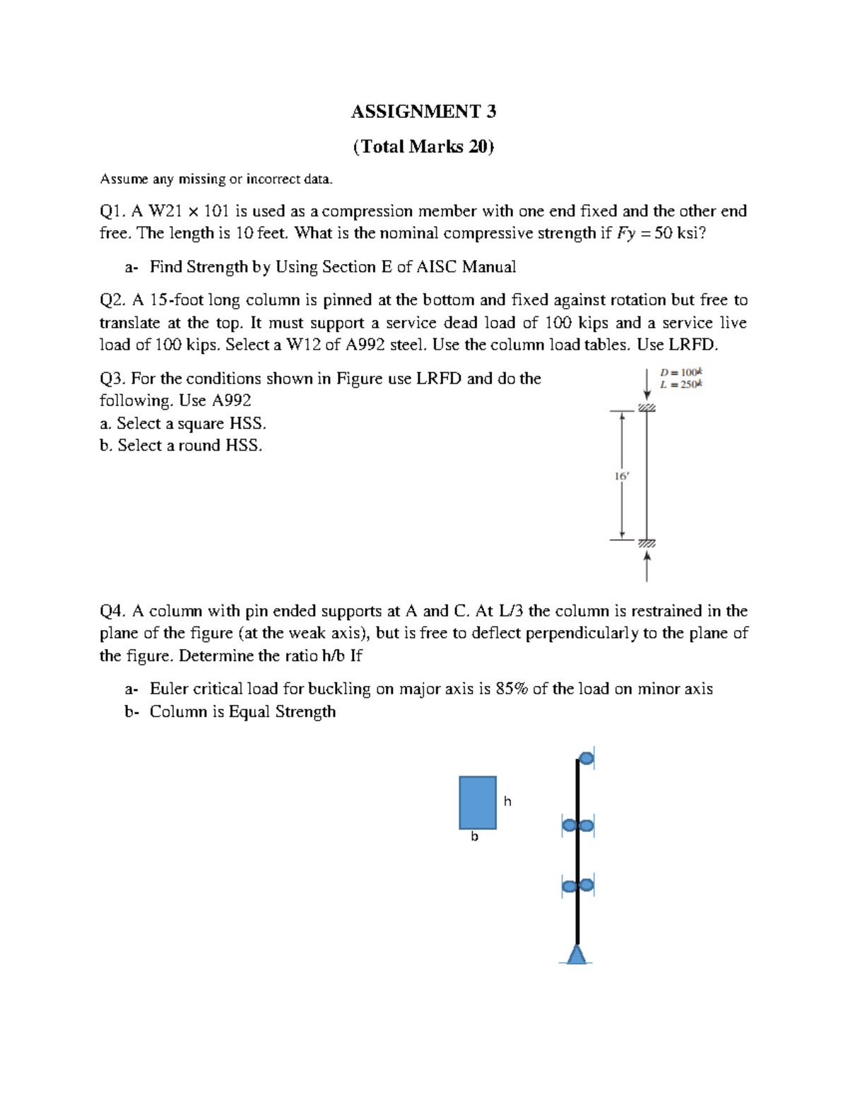 FINAL 1 15 September 2017, questions - Warning: TT: undefined function ...