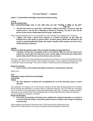 TTP Characteristics of Glocal Teachers - Facilitating Learner Centered ...