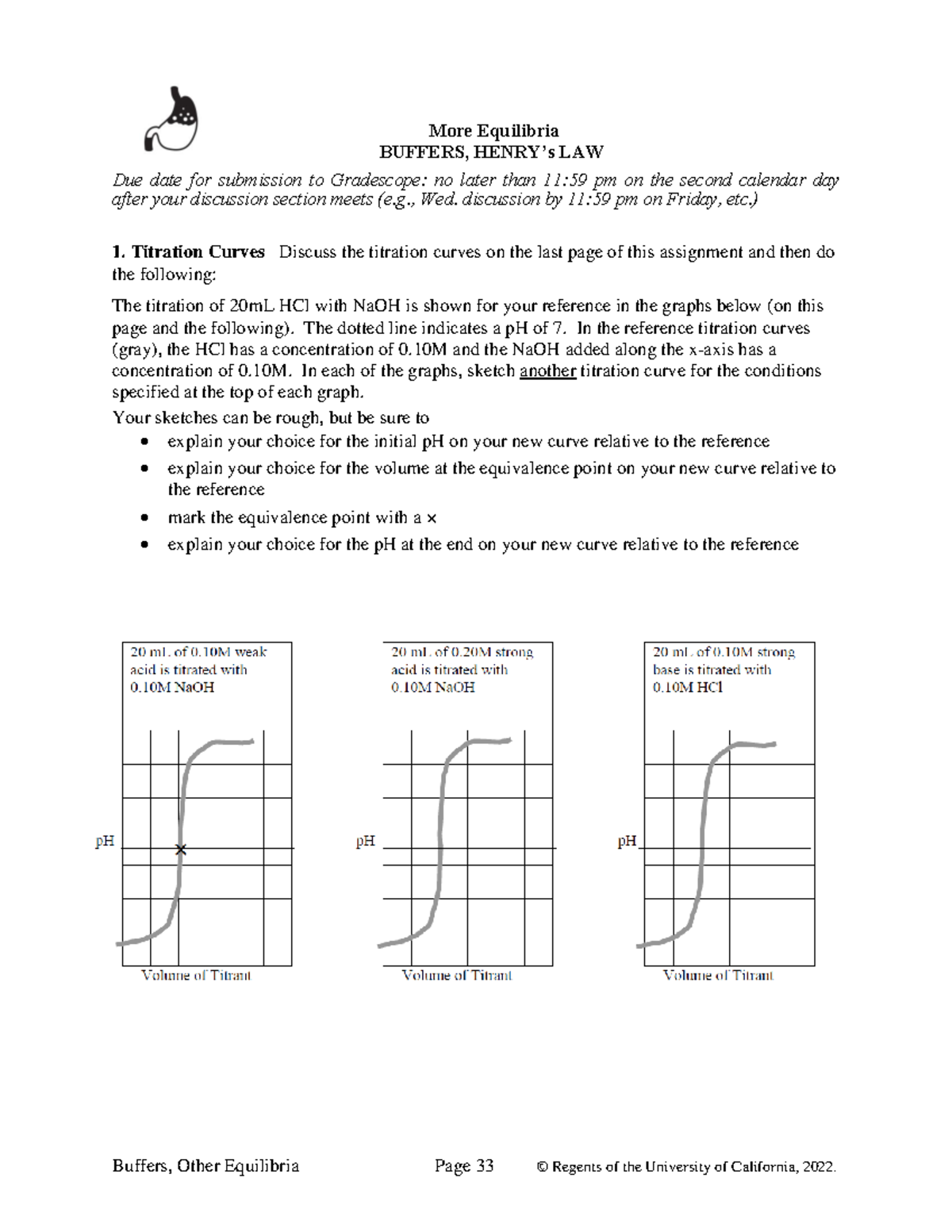Week-07 Titrations-and-Buffers Fall22 - More Equilibria BUFFERS, HENRY ...