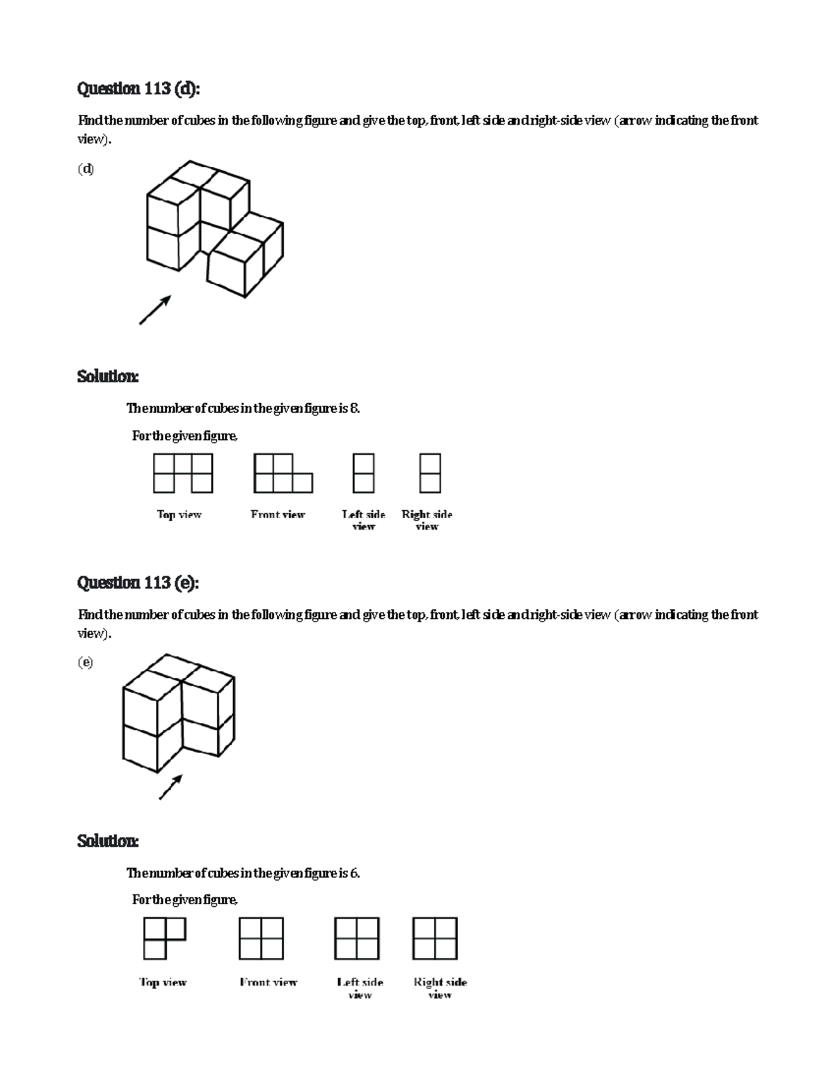 Exemplar 7 Practical Geometry and Symmetry - Part 4 - Question 113 (d ...