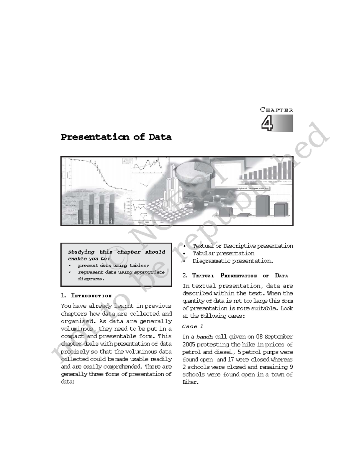 Stats Eco 4 - it's a practice material - Presentation of Data 1 ...