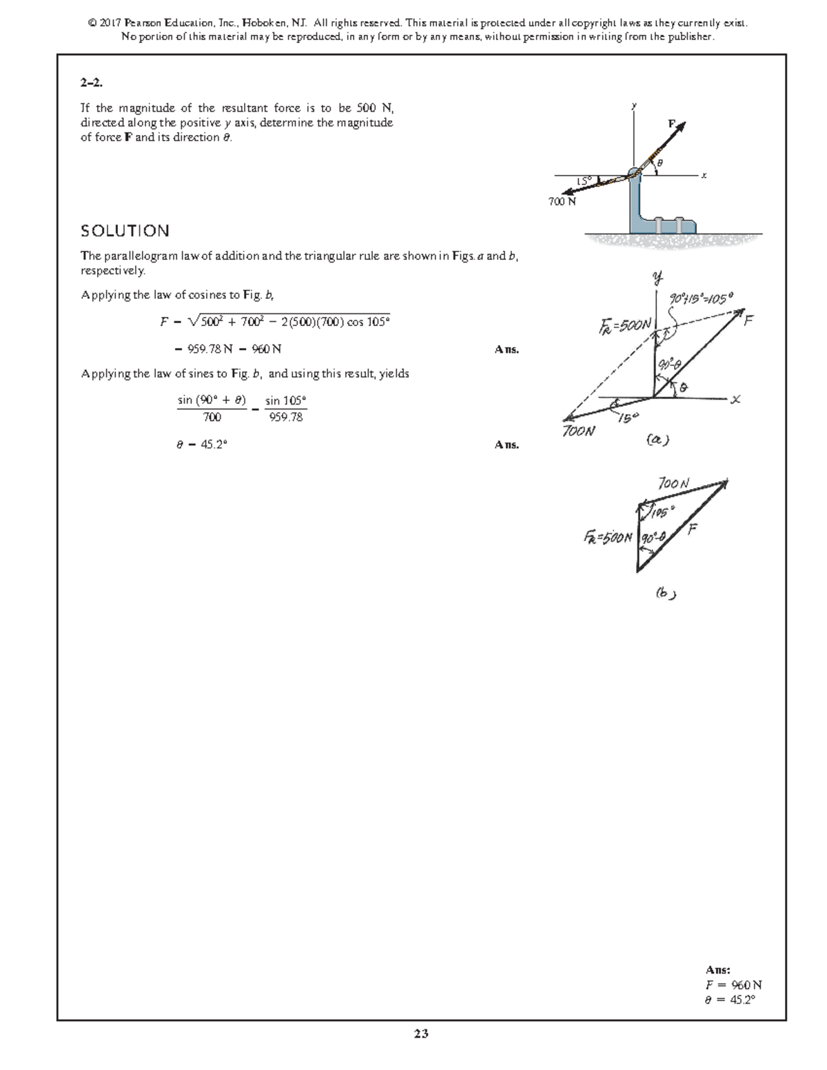 Chap2sol - hw 1 - 23 © 2017 Pearson Education, Inc., Hoboken, NJ. All ...