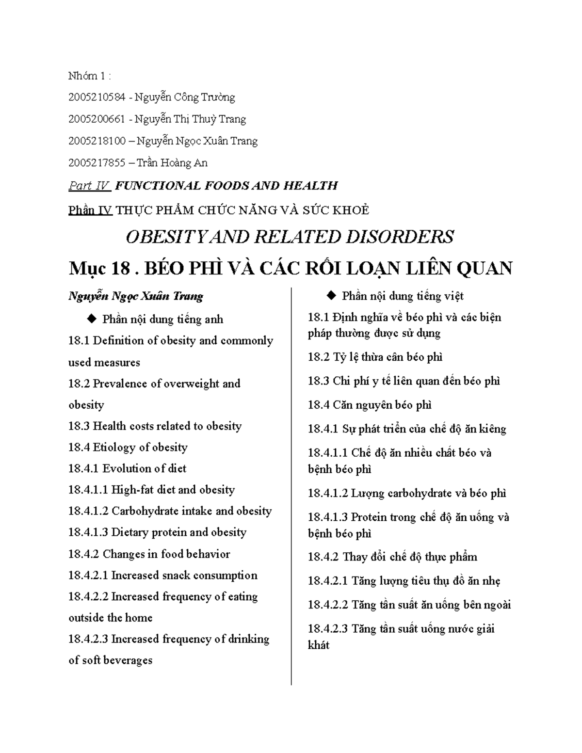 TPCN T2 Thuyet Trinh - aaaaaaaaaaaấdfsầgàdgsfdgsg - Nhóm 1 : 2005210584 - Nguyễn Công Trường ...