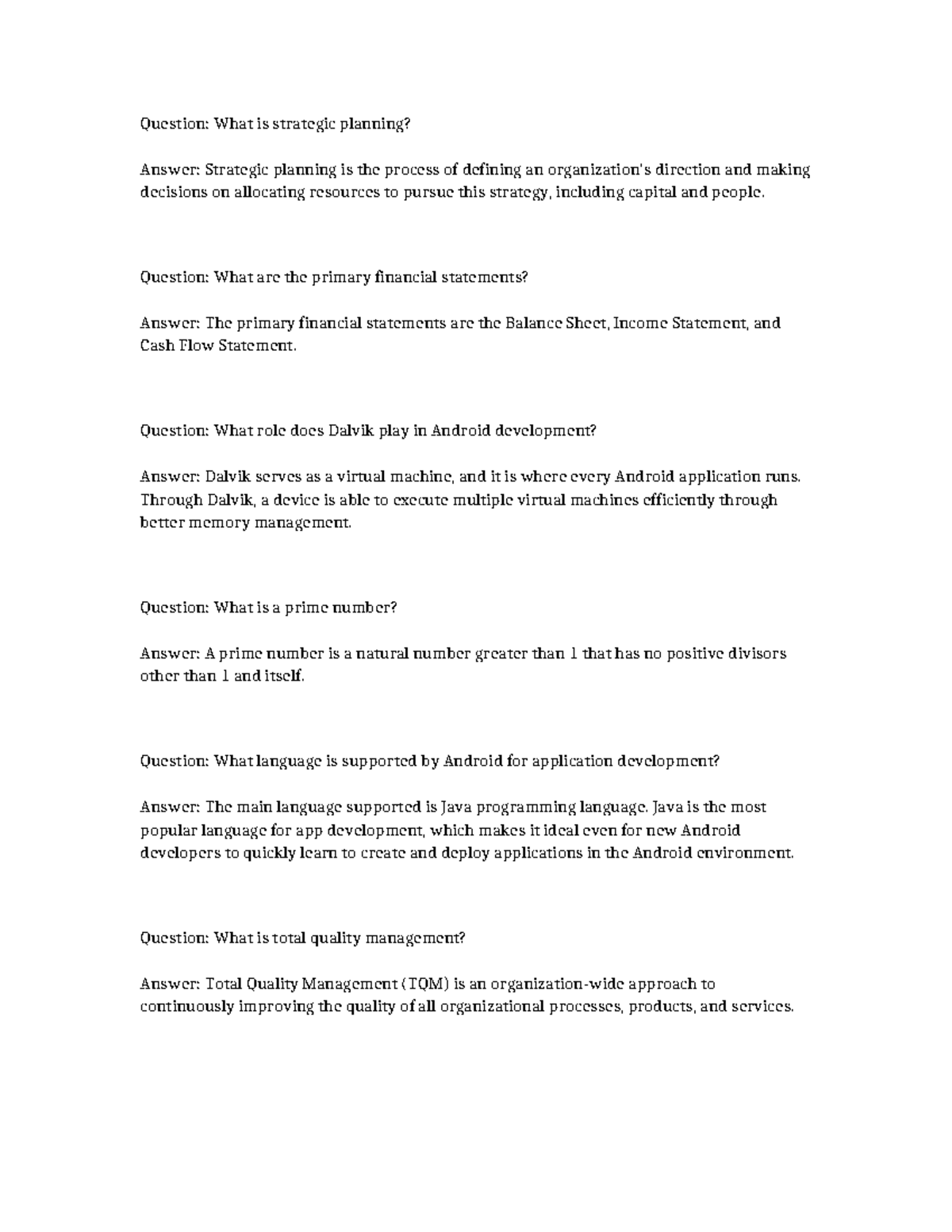 Typologist sphero- contemporanean - Question: What is strategic ...