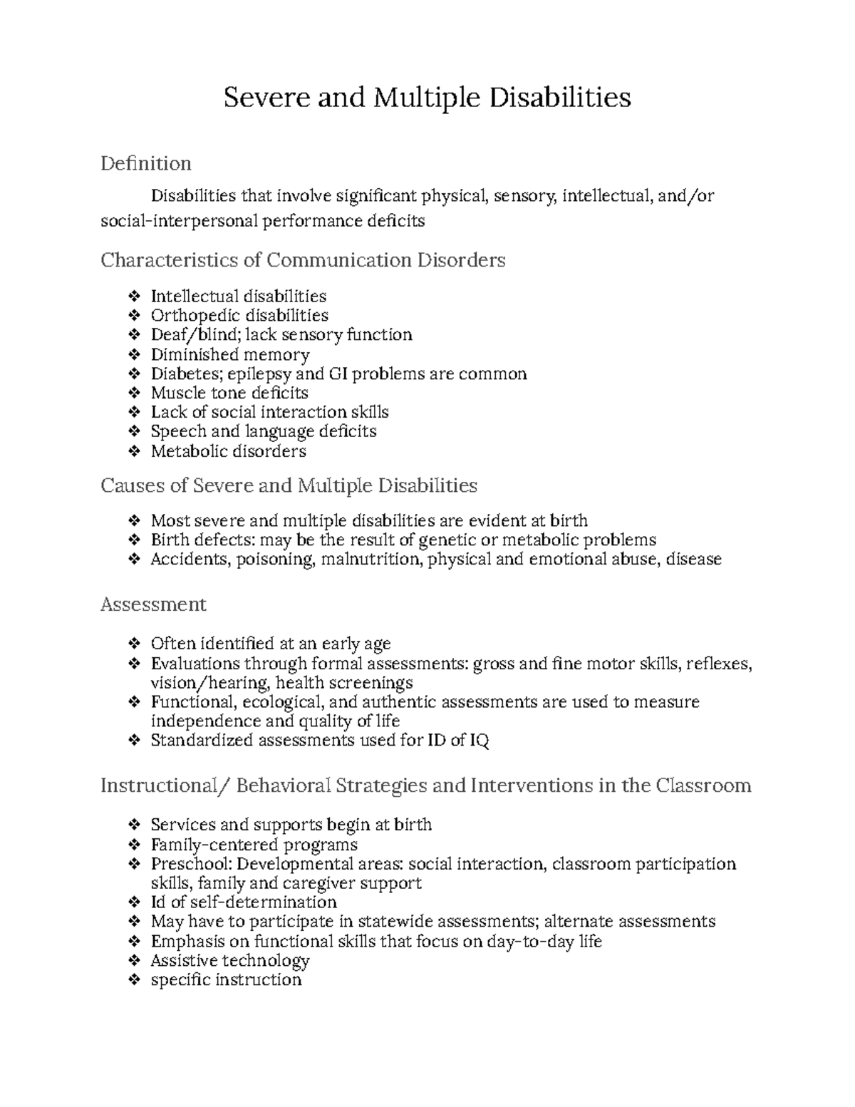 Severe and Multiple Disabilities - Special Education Teacher: Writes ...