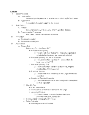 COPD Pamphlet Assignment from NSG 170 - COPD Chronic Obstructive ...