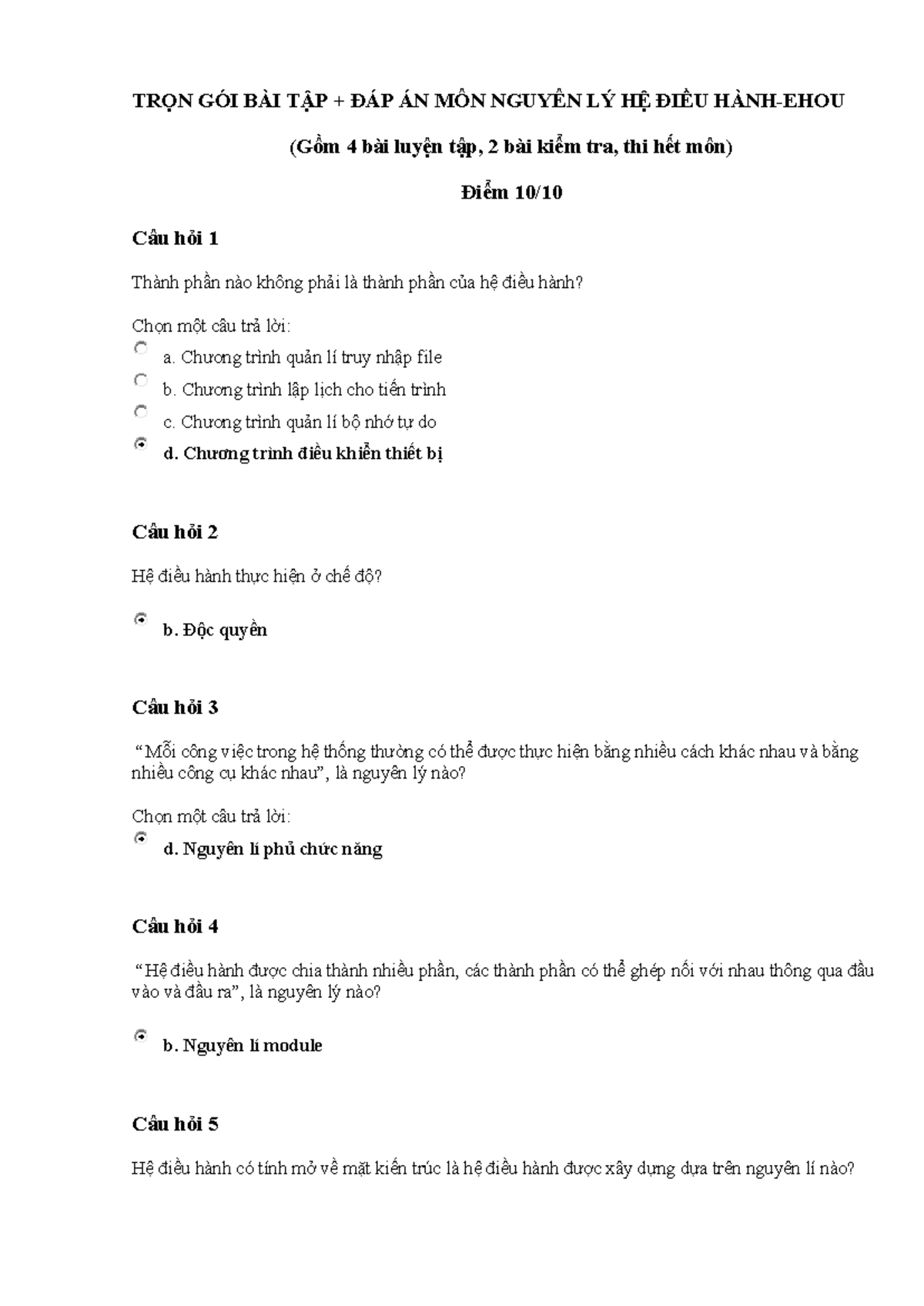 [123doc] - tron-goi-bai-tap-dap-an-4-luyen-tap-2-kiem-tr-thi-mon-nguyen-li-hdh-ehou - TRỌN GÓI ...