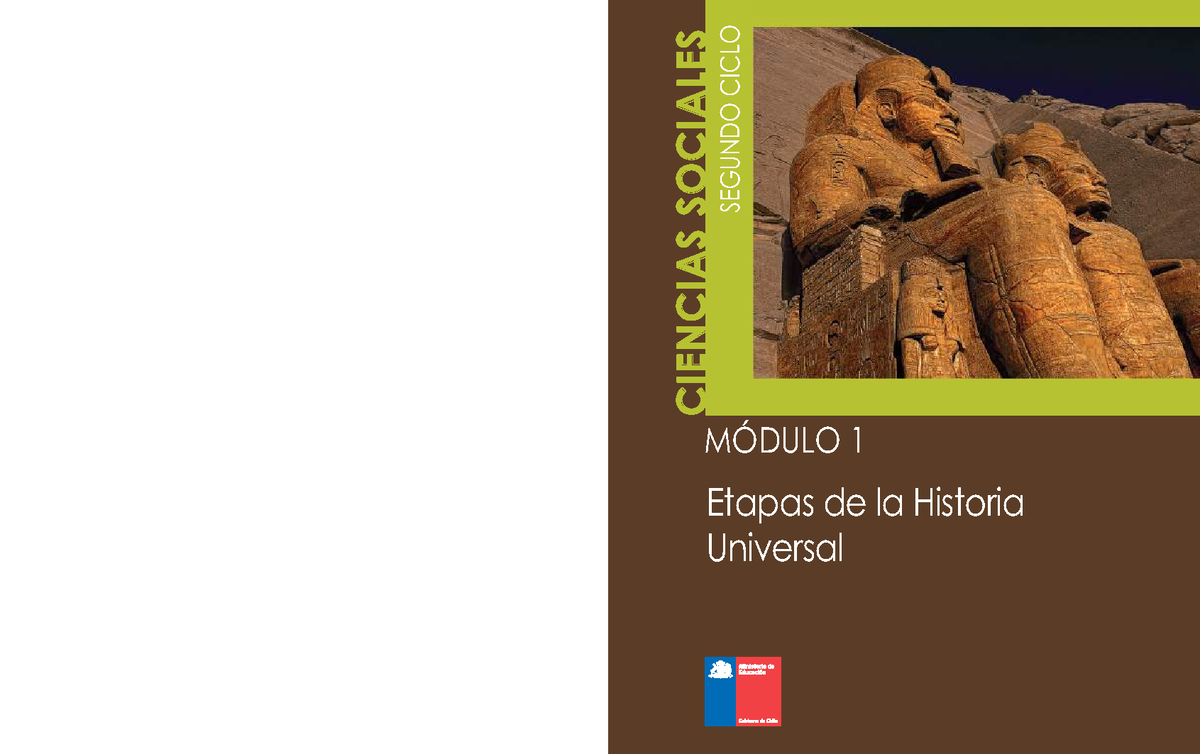 Guías Ciencias Sociales Módulo N° 1 Etapas de la historia universal ...