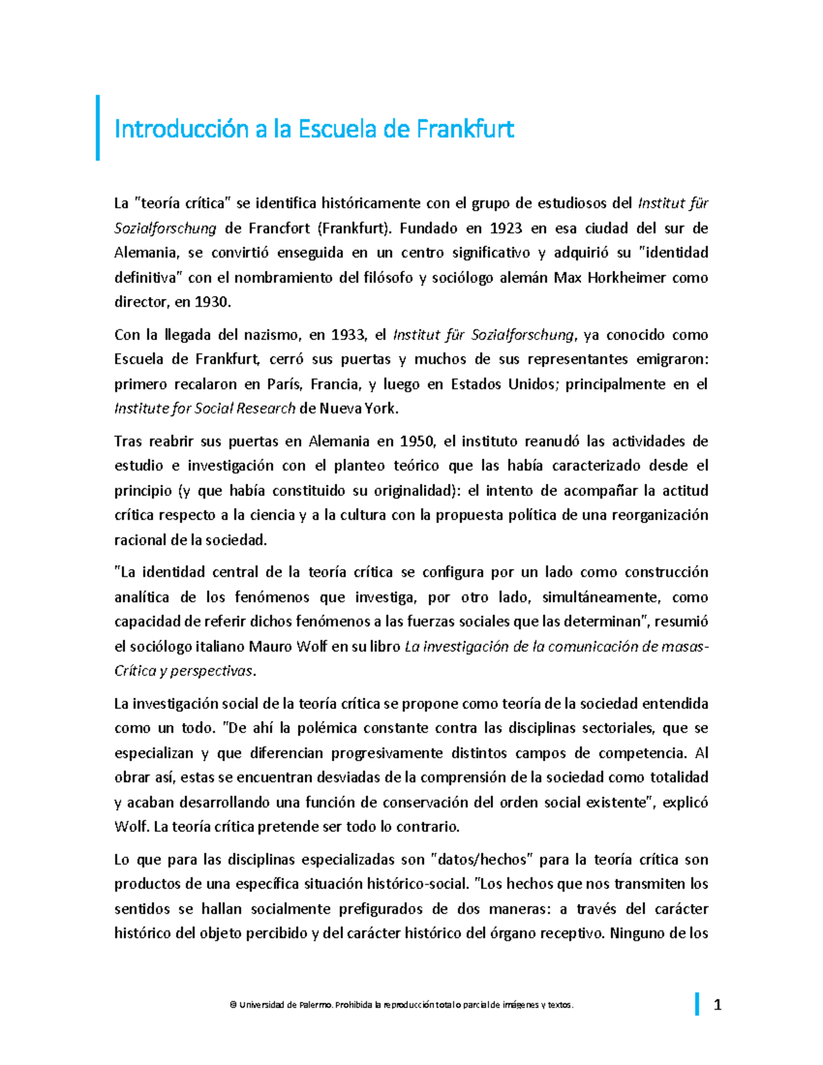 Introducci%C3%B3n%20a%20la%20Escuela%20de%20Frankfurt - © Universidad ...