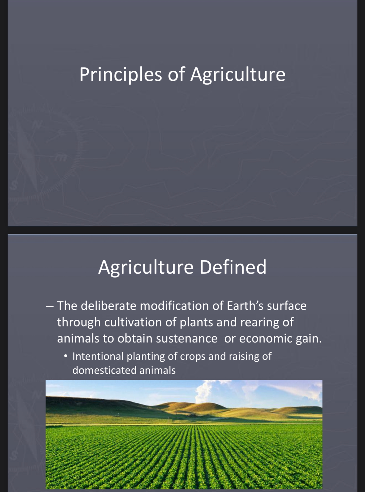 Principles of agriculture - Studocu