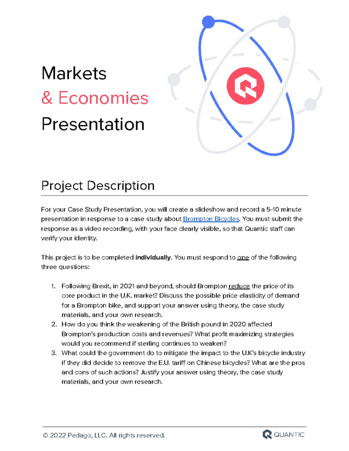 Qunatic - Project - Econ - Overview - Markets & Economies Presentation ...