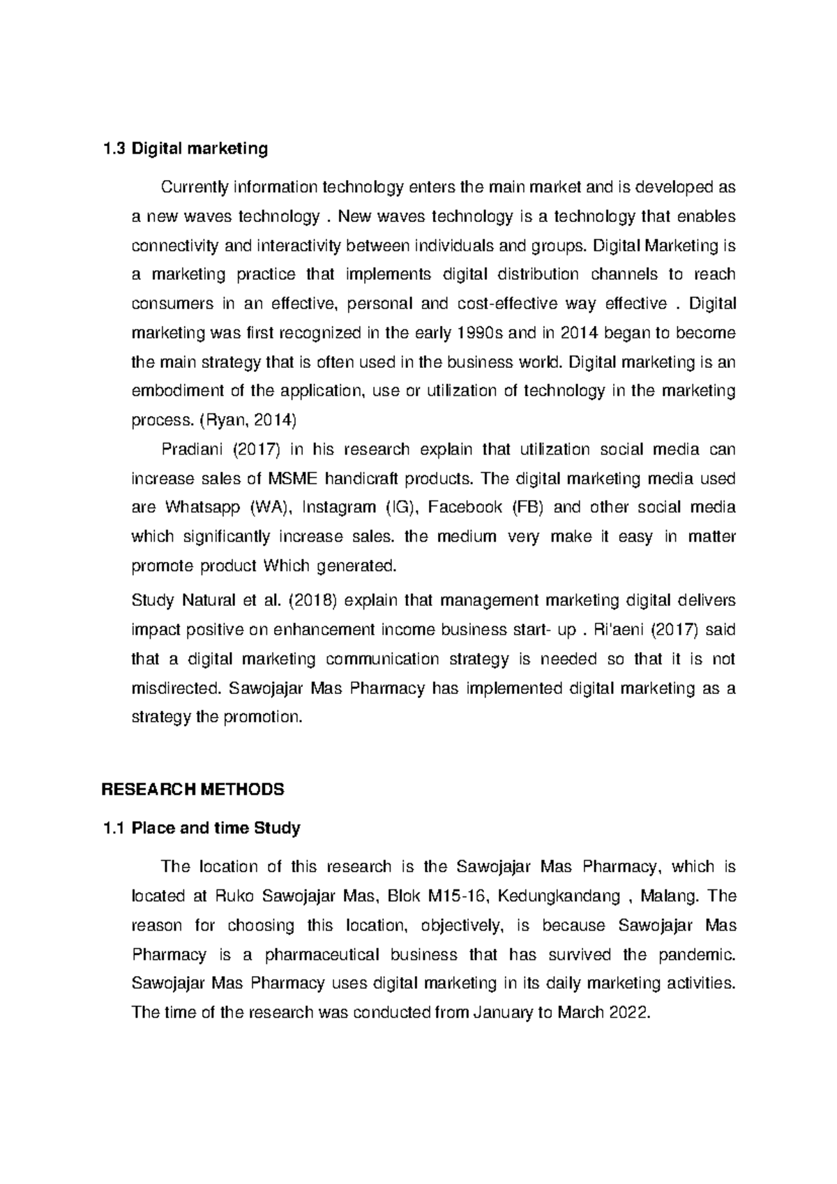 Digital Marketing-2 - Study Note - 1 Digital marketing Currently ...