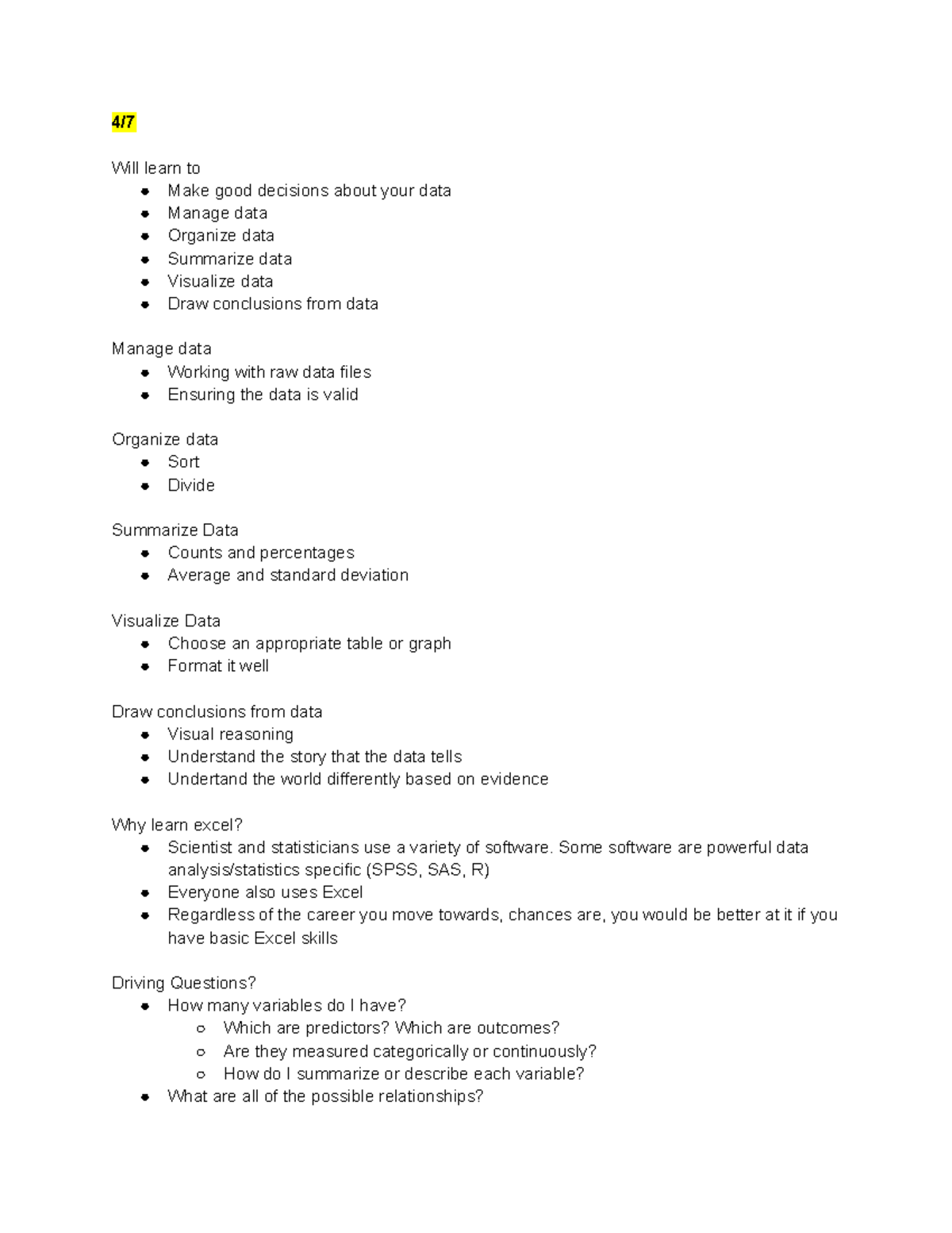 POL 12y notes - Google Docs - 4/ Will learn to Make good decisions ...
