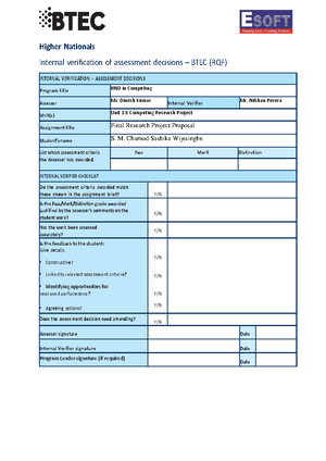 Unit 5 Security HND in computing Final assignment - Higher Nationals Internal verification of ...