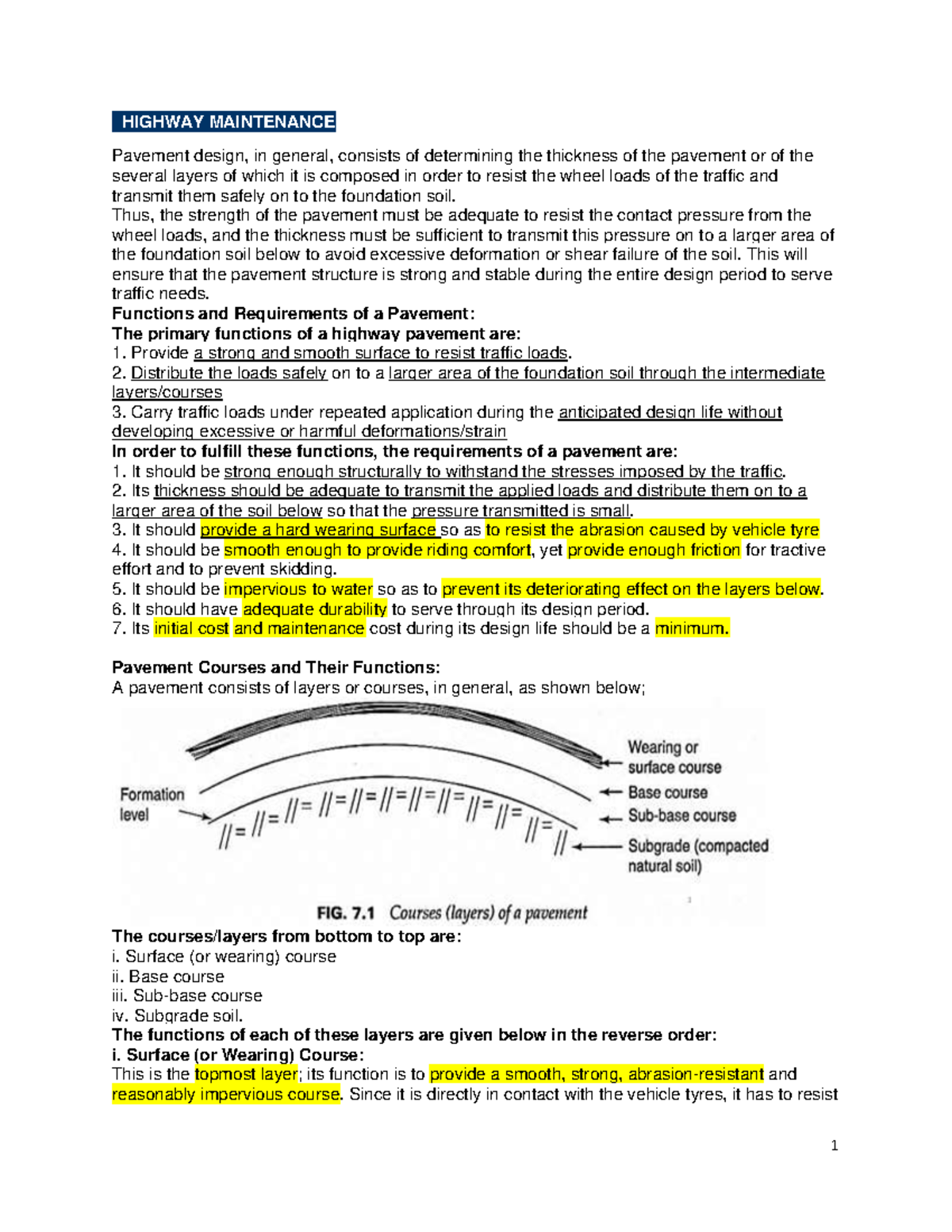 Highway Maintenance - road meintenance - HIGHWAY MAINTENANCE Pavement ...