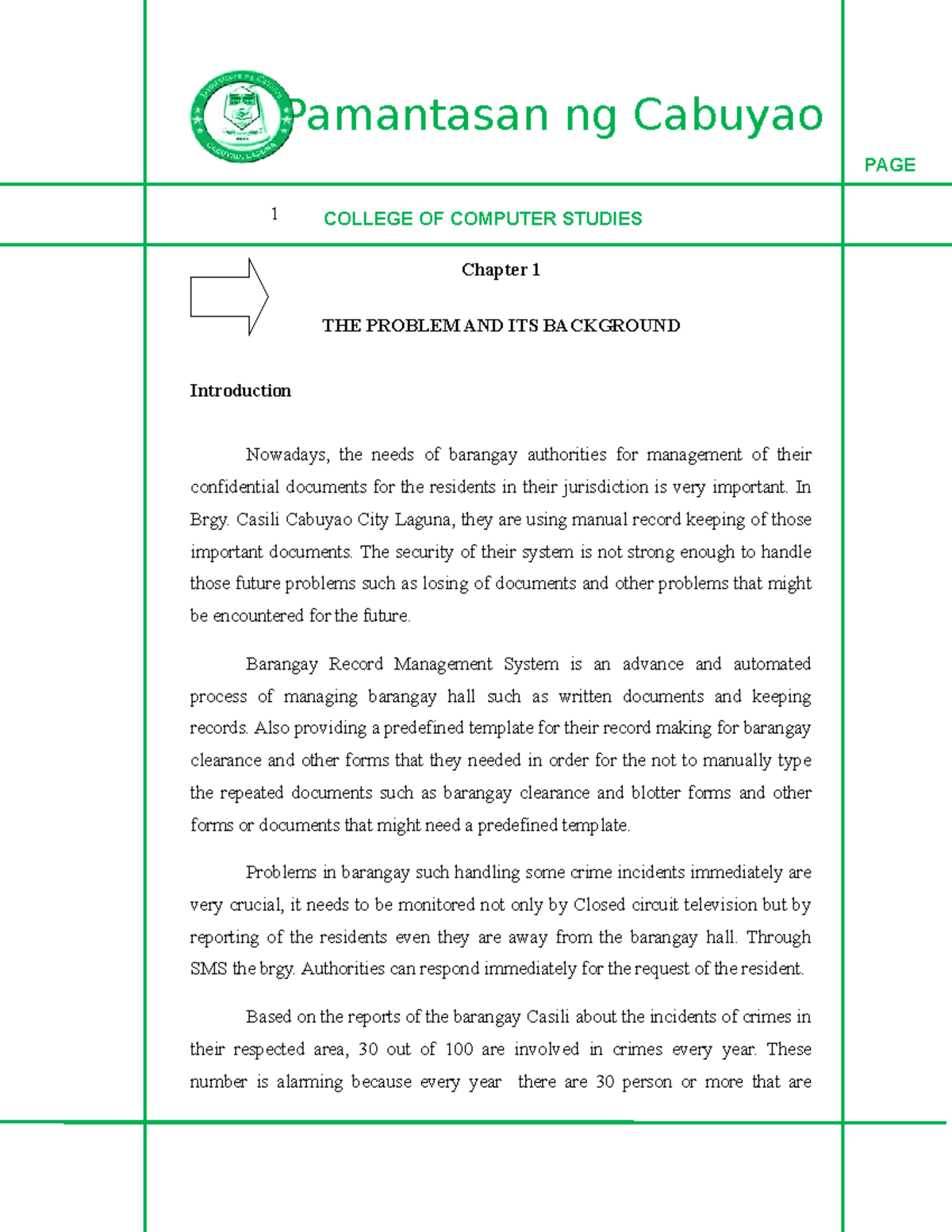 Chapter 1 5 Repaired Repaired 1 COLLEGE OF COMPUTER STUDIES PAGE chapter-1-5-repaired-repaired-1-college-of-computer-studies-page