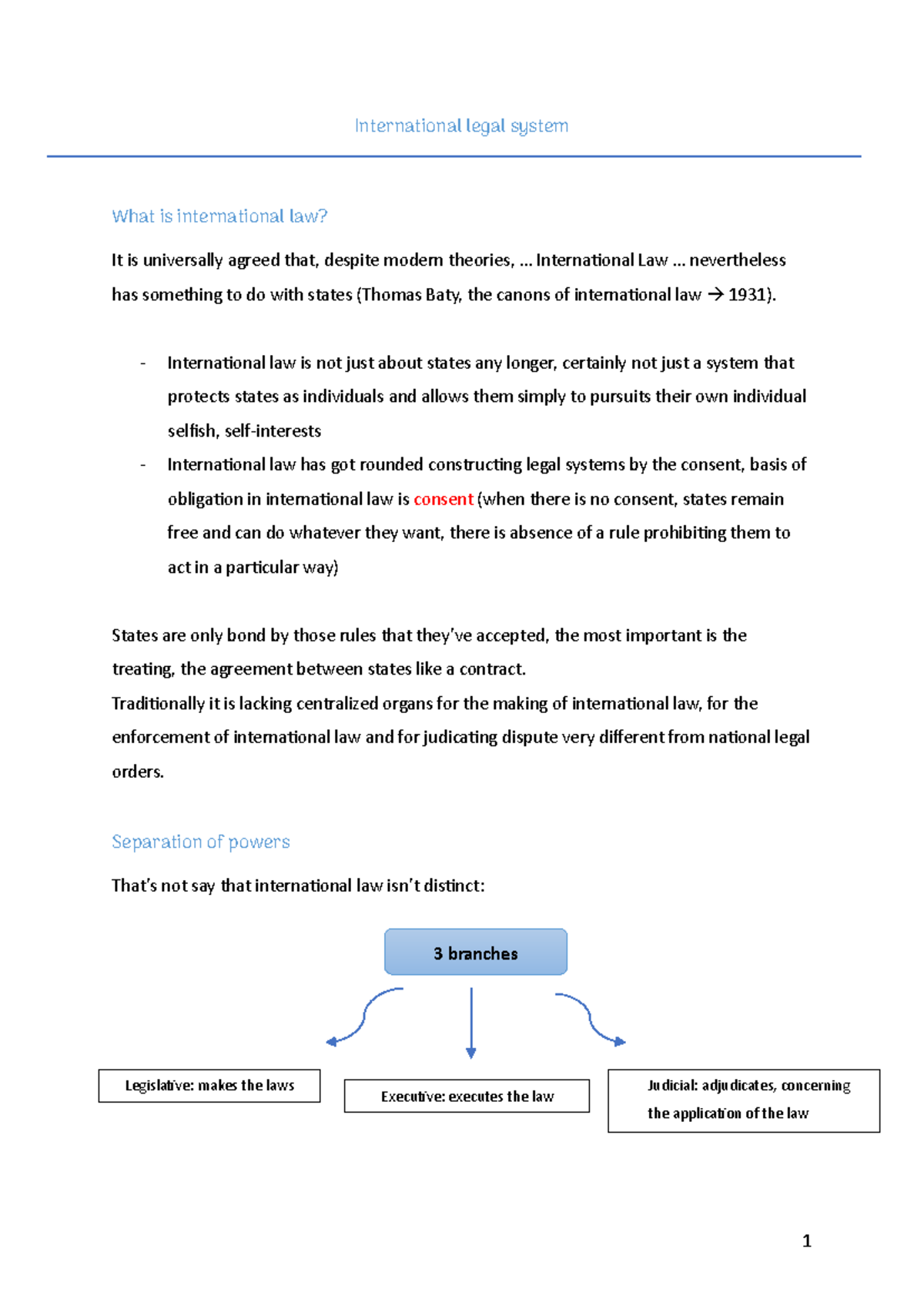 Introduction to the international legal system - International legal ...