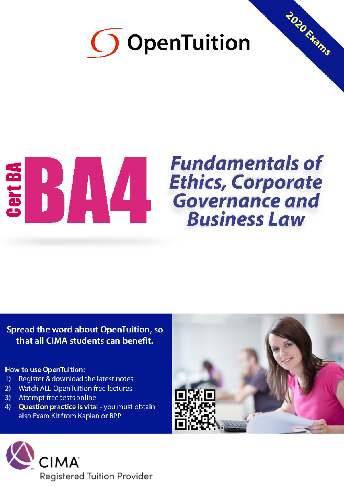 2020 CIMA II - Fundamentals of Ethics, Corporate Governance and BA4 ...