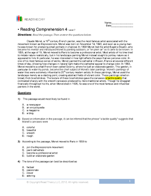 Beginning Paragraph Correction 11 - englishforeveryone Name________________ Date ...