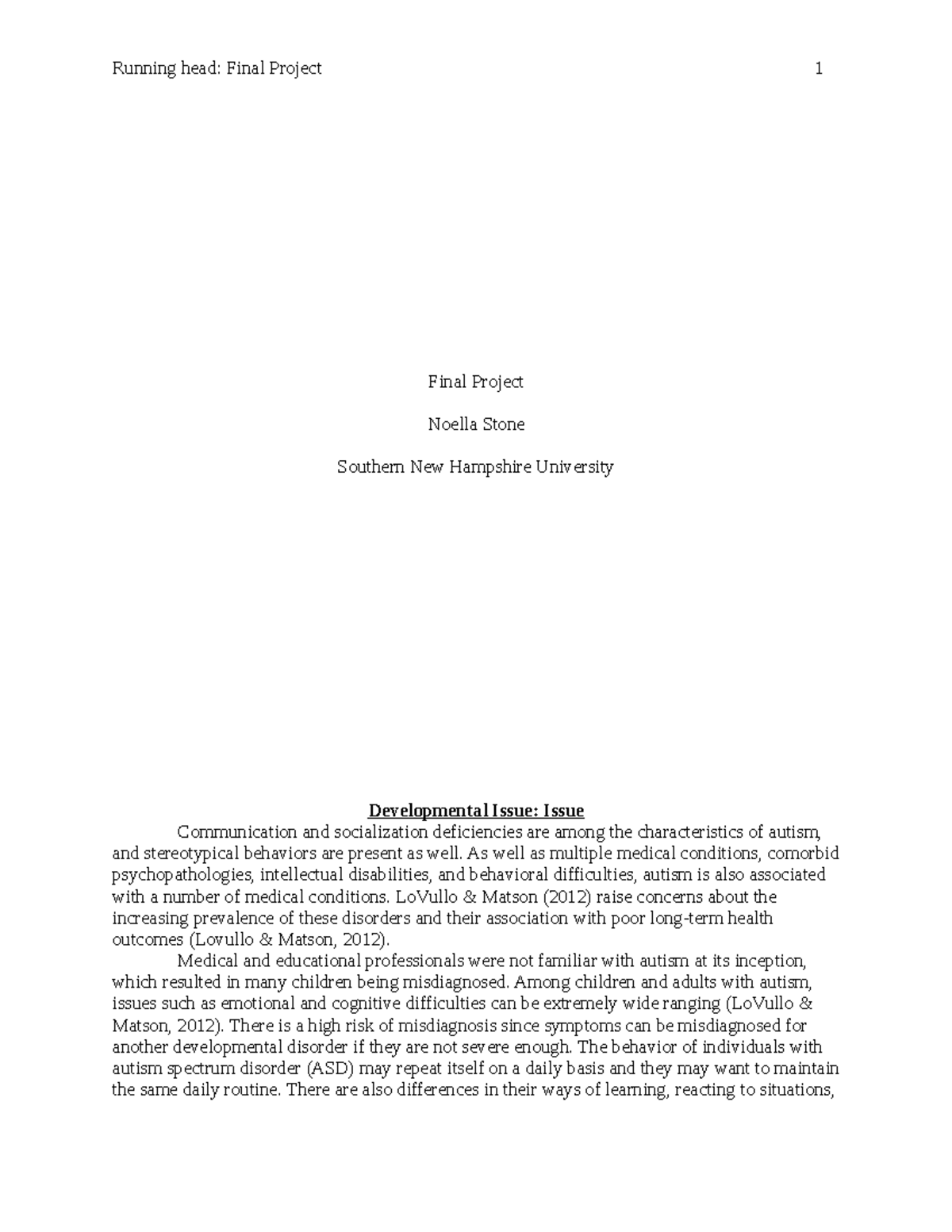 9 2 Final Project Submission Program Evaluation Paper - Running head ...