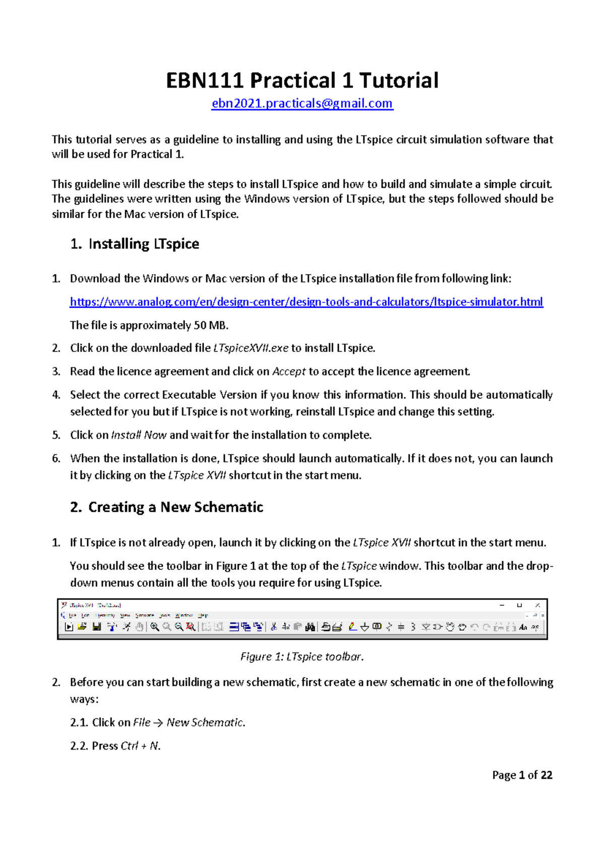 EBN Practical 1 Tutorial - EBN1 11 Practical 1 Tutorial ebn2021@gmail ...