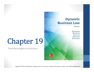 Chapter 35 Forms of Business Organizations - Chapter 35: Forms of ...