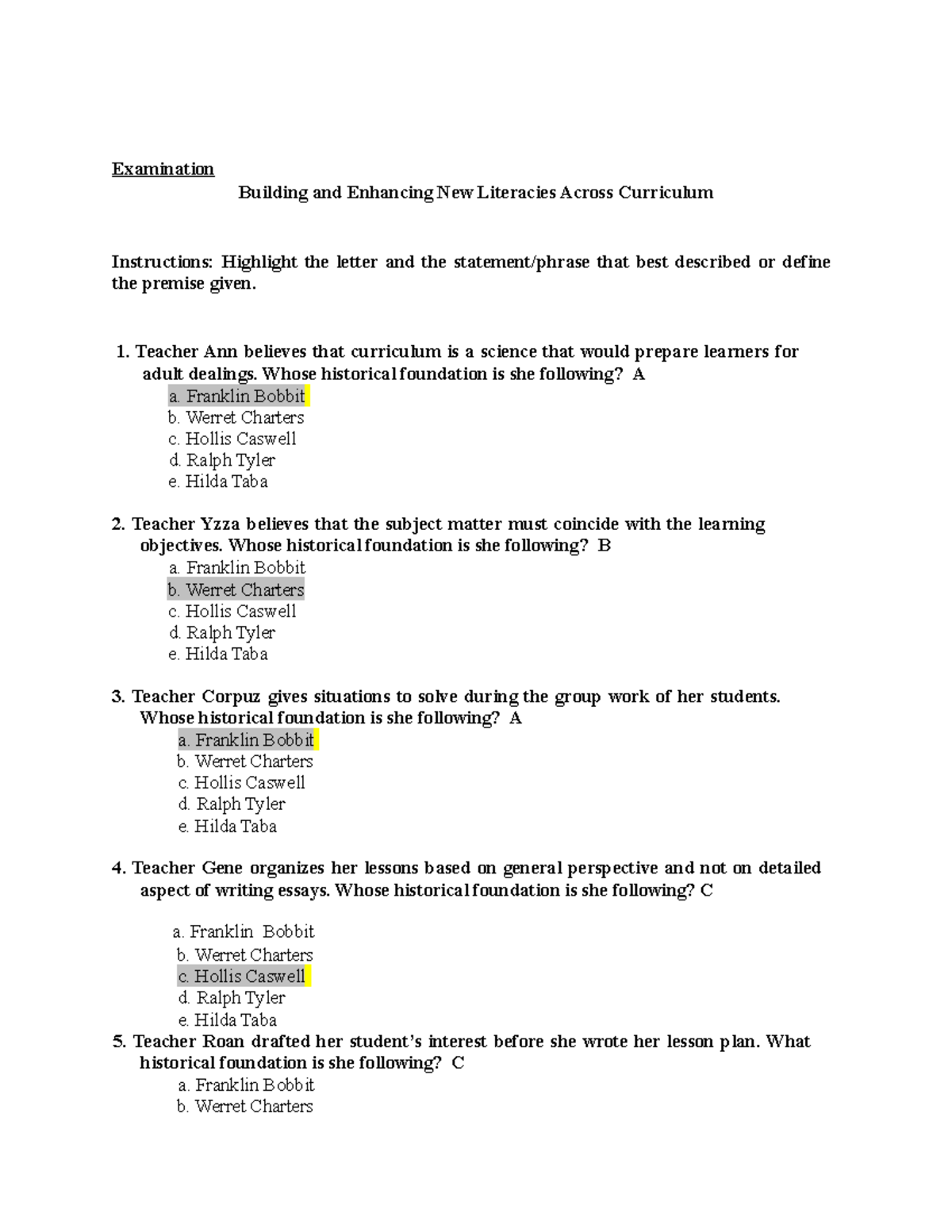 Building and Enhancing New Literacies Across Curriculum PART 5 ...