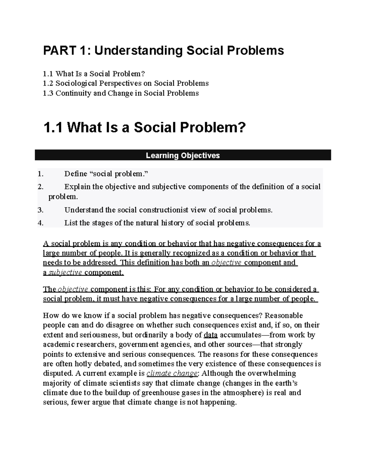 1. Understanding - set it in form of exams - PART 1: Understanding ...