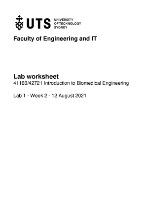 Lab worksheet week 9 - Lab 4 - Week 9 - 07 October 2021 Faculty of ...