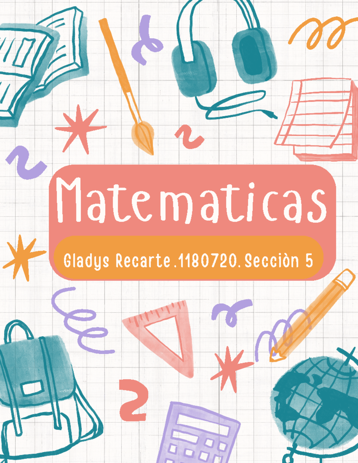 Recarte Gladys Tarea 1 - fraccciones - n 2 Mate maticas Gladys Recarte ...