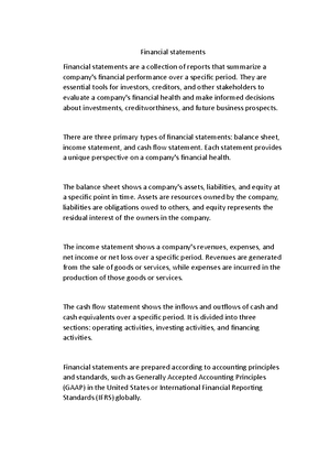 Lecture Notes Corporate Finance Chapter 1 on 3 - FINC 515 Corporate ...