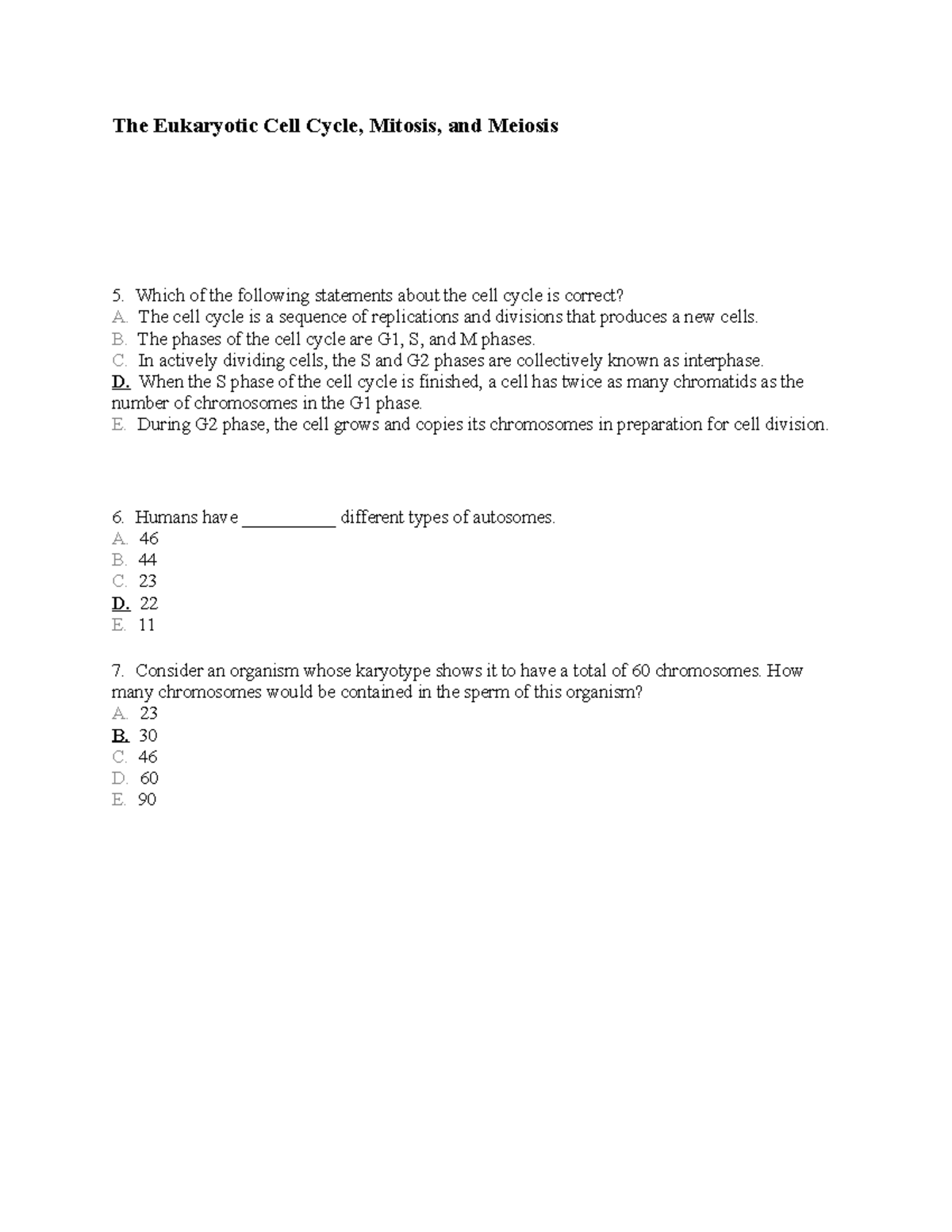 The Eukaryotic Cell Cycle-3 - The cell cycle is a sequence of ...