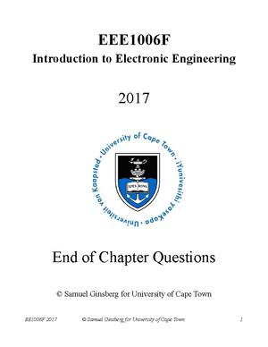 Star-Delta - Star-Delta compressed past paper sections - EEE1006F - UCT ...