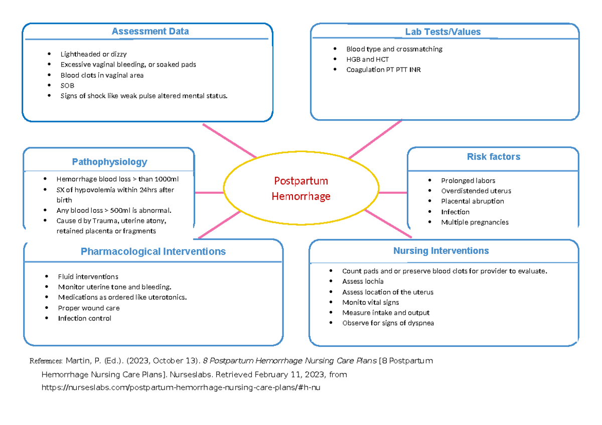Reproduction 3 ISB PPH Concept Map (1)-1 - Assessment Data Lab Tests ...