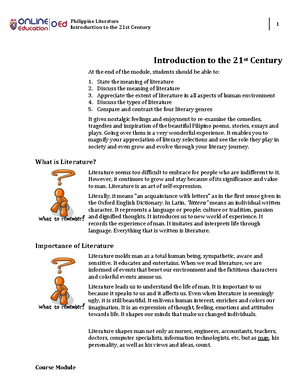 Week 007-Course Module-Philippine Regional Literature-Ilokano Part 2 ...