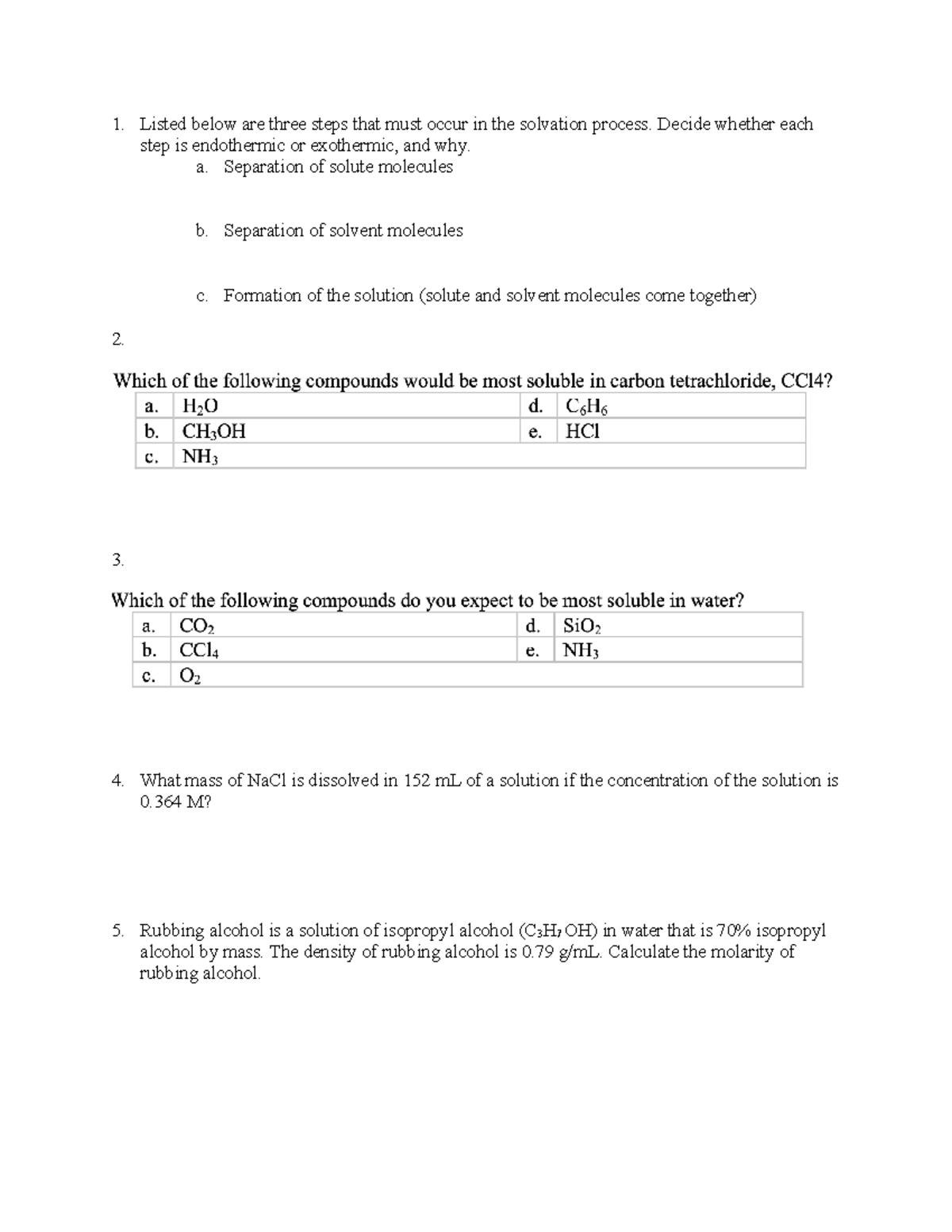 8.28 Worksheet - Listed below are three steps that must occur in the ...