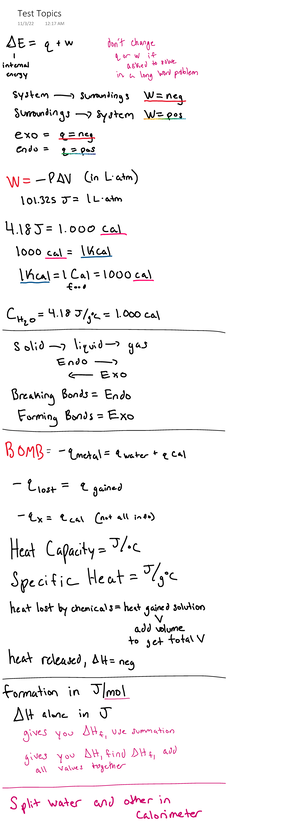 AP Chemistry-10 - AP Chemistry-10 - Thermochemistry Energy: Introduces ...