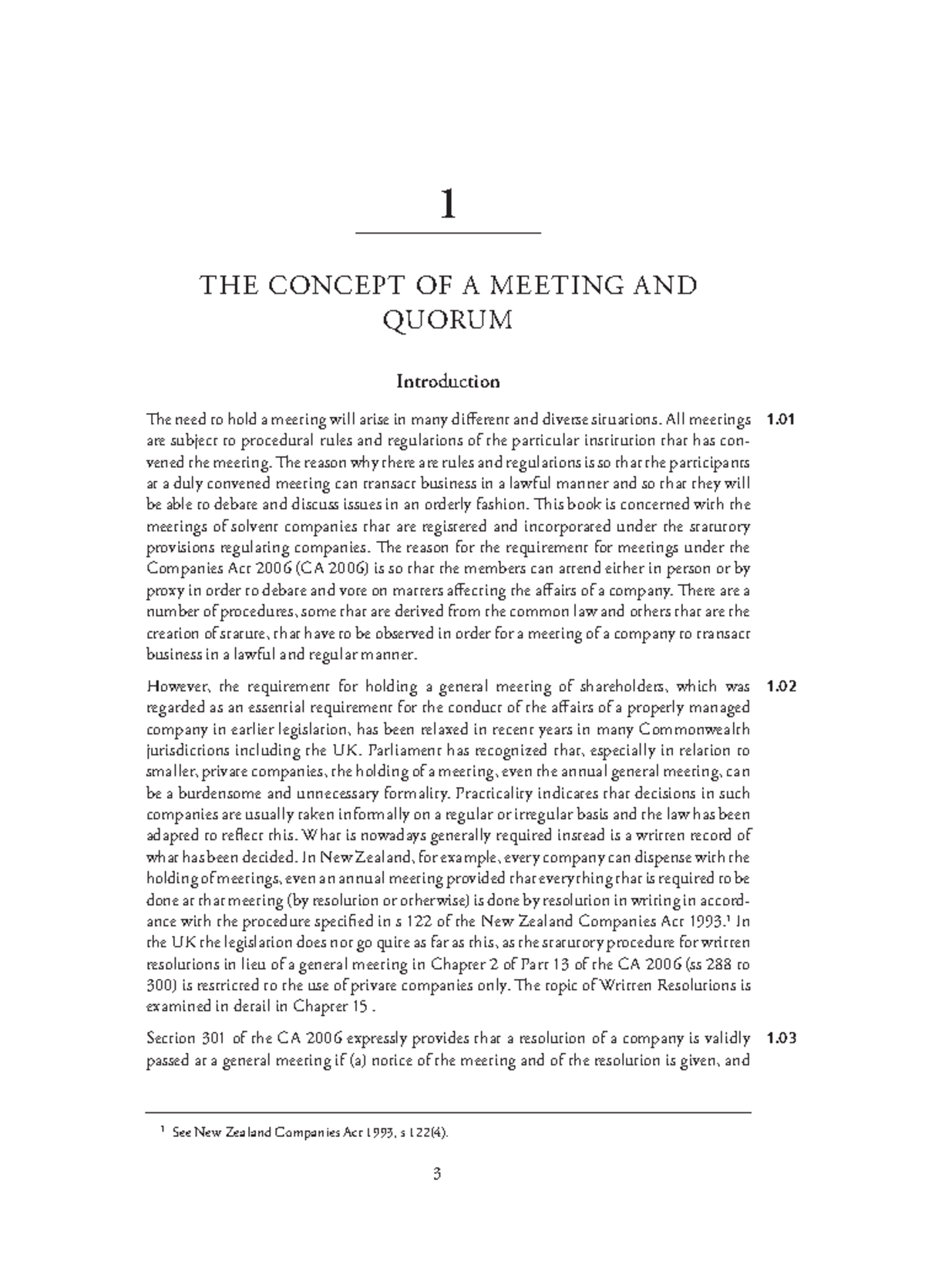 The Concepts of Meetings and Quorum: types of meetings and procedures ...