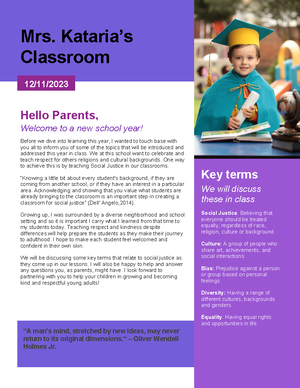 Week 4, Service Learning Ideas - Service Learning Ideas Template ...