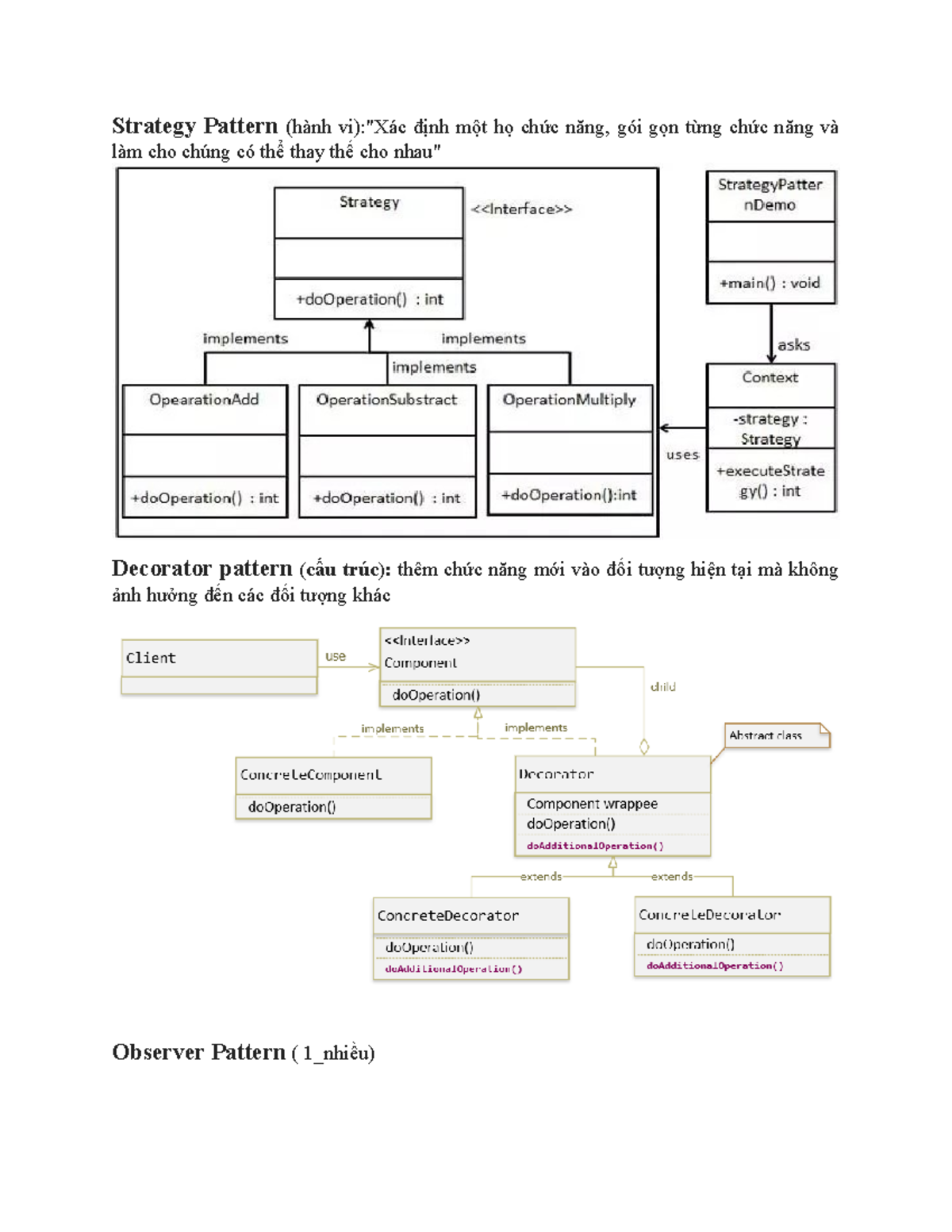 Design Pattern - Strategy Pattern (hành vi):"Xác định một họ chức năng ...