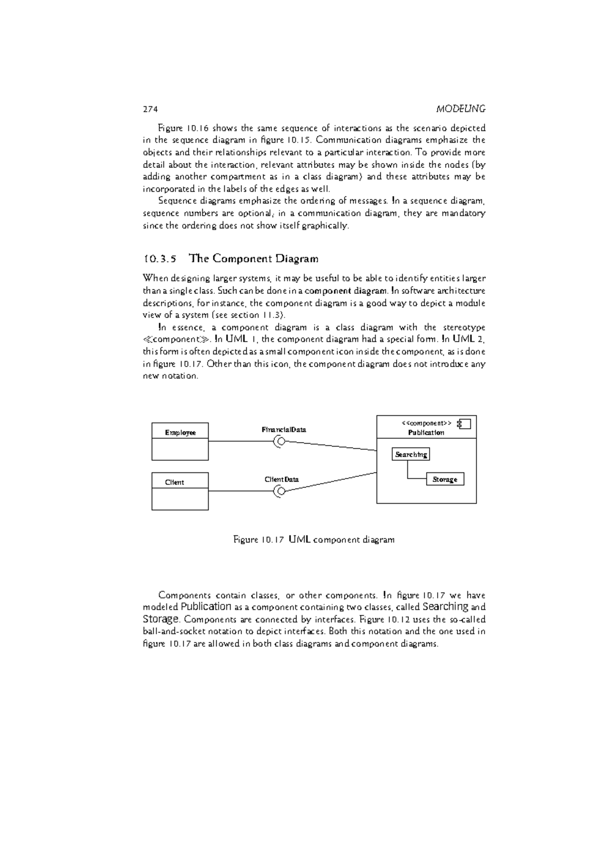 Software Engineering Lecture Notes 69 274 Modeling Figure 10 Shows The Same Sequence Of
