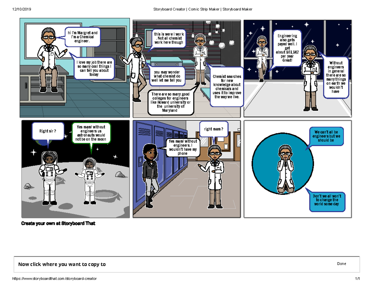 Storyboard Creator Comic Strip Maker Storyboard Maker - 12/10/2019 ...