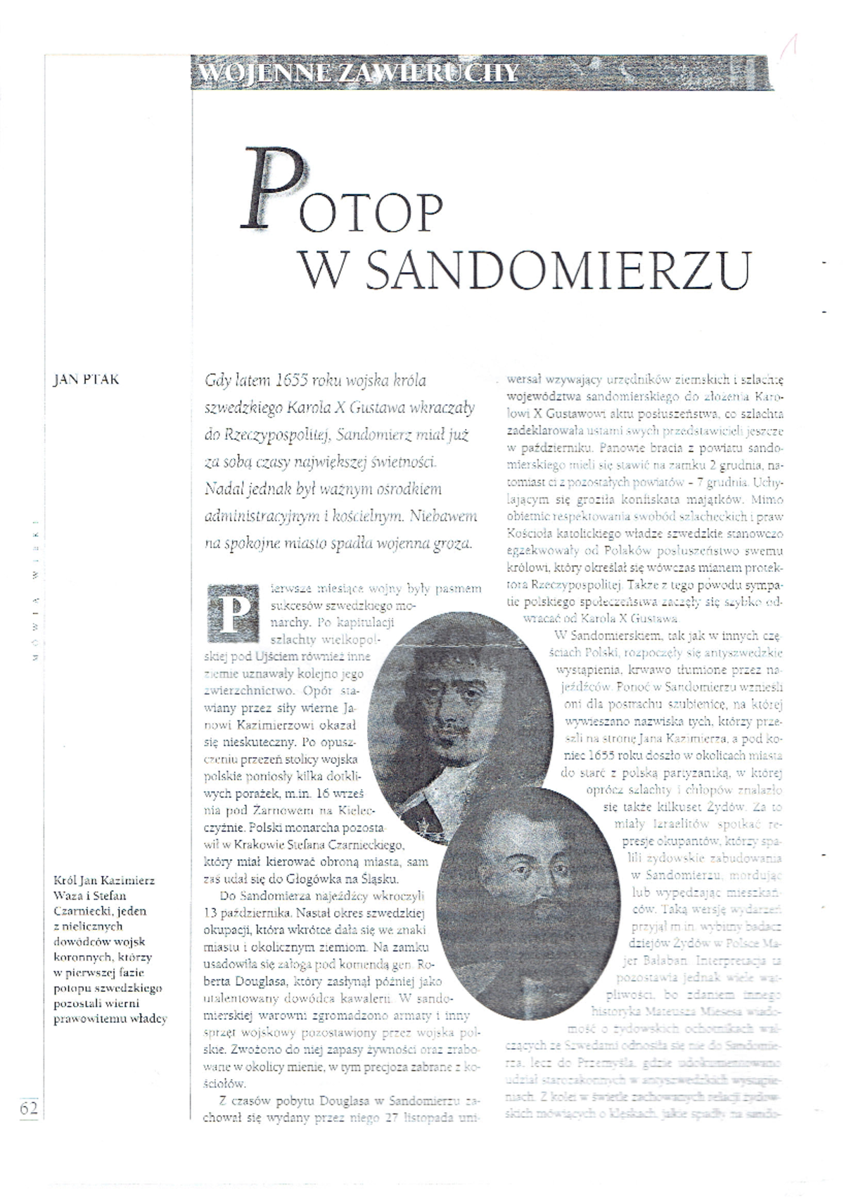 Wiad-263863-Sandomierz w Potopie - Polonistyka nauczycielska - Studocu