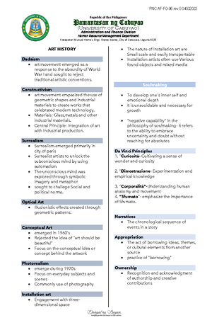 HMN101 Week-4 Elements Of Arts – Medium And Techniques - WEEK 4 ...