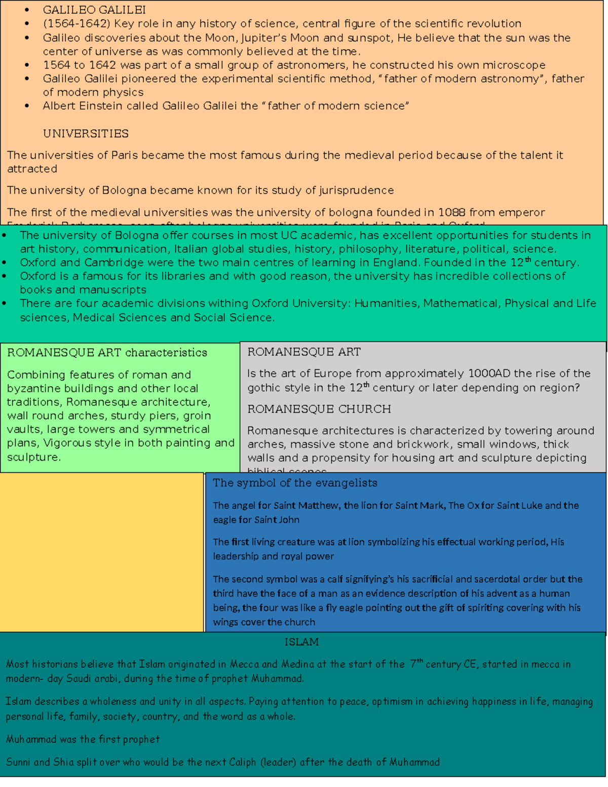 History - GALILEO GALILEI (1564-1642) Key role in any history of ...