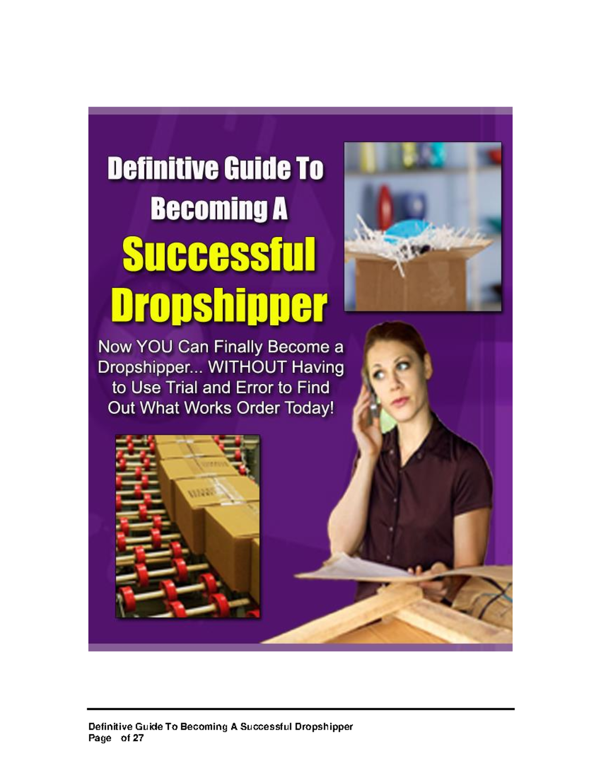 Definitive Guide to Becoming a Successful Dropshipper - Definitive ...
