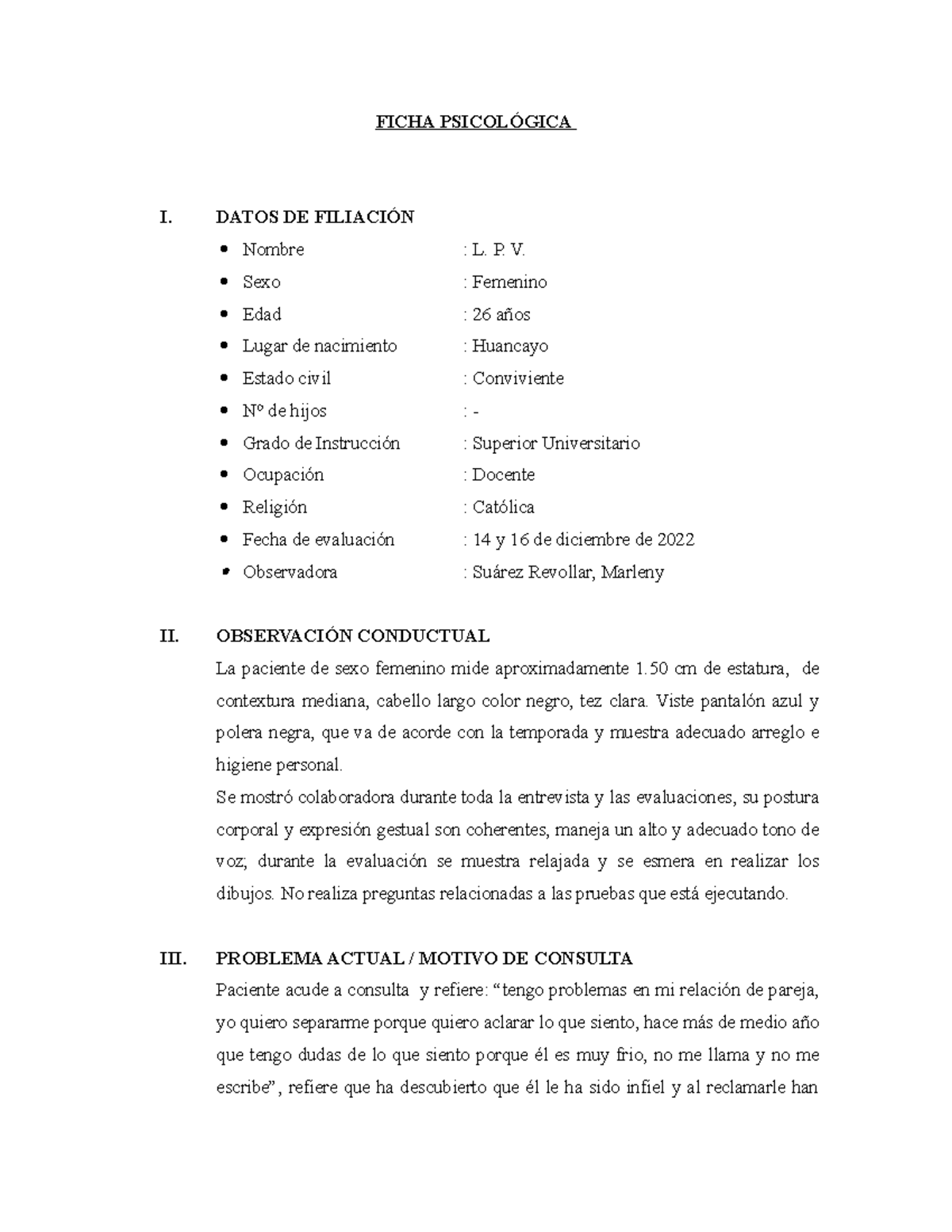 Informe Psicológico - El término leer, un verbo, alude al proceso de ...