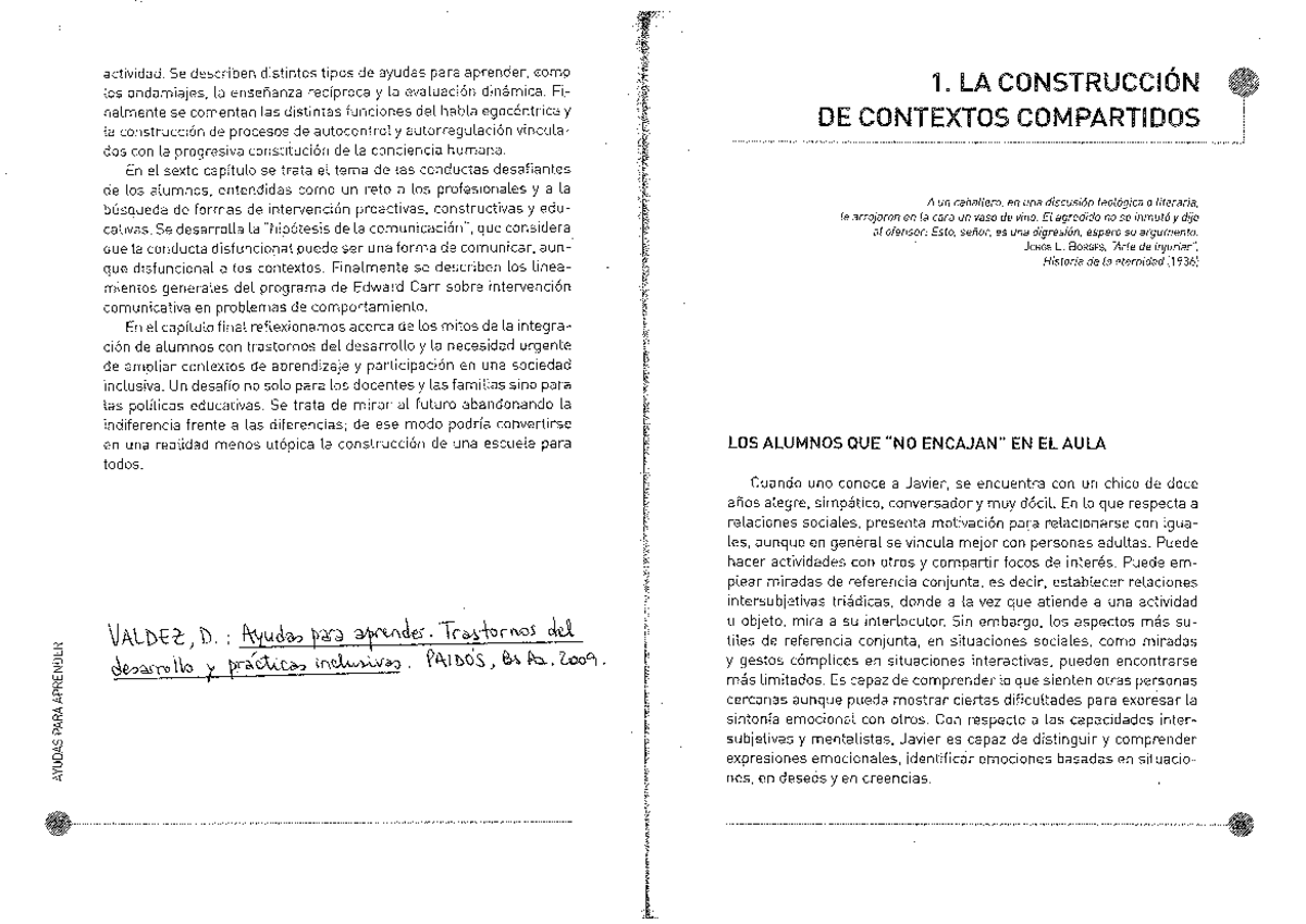 10 - Valdez%2c D. (2009 ) - Teorias Educacionais e Curriculares - Studocu