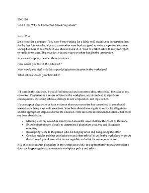 ENG110 Unit2 Assignment Supported Parapraph - 1 Unit 2 Assignment: Supported Paragraph Amber ...
